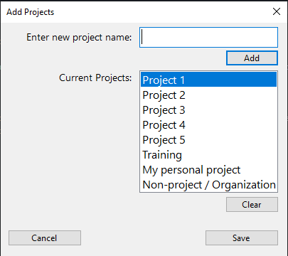 GitHub - jakefernandesjf/ProjectStopwatch: Work Project Timer application