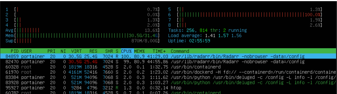 [BUG]: Eating ALL my RAM/memory · Issue #6737 · Radarr/Radarr · GitHub