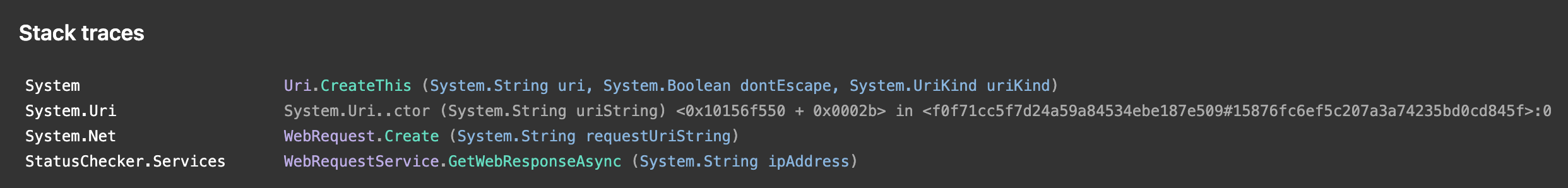 System.UriFormatException: Invalid URI: The hostname could not be parsed. · Issue #54 ...