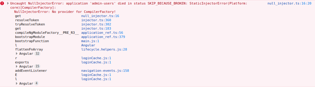 Error sharing Angular 13 in production · Issue #431 · single-spa/single-spa-angular · GitHub