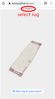 GitHub - quarup/augmented-reality-rugs: Generate and view augmented ...