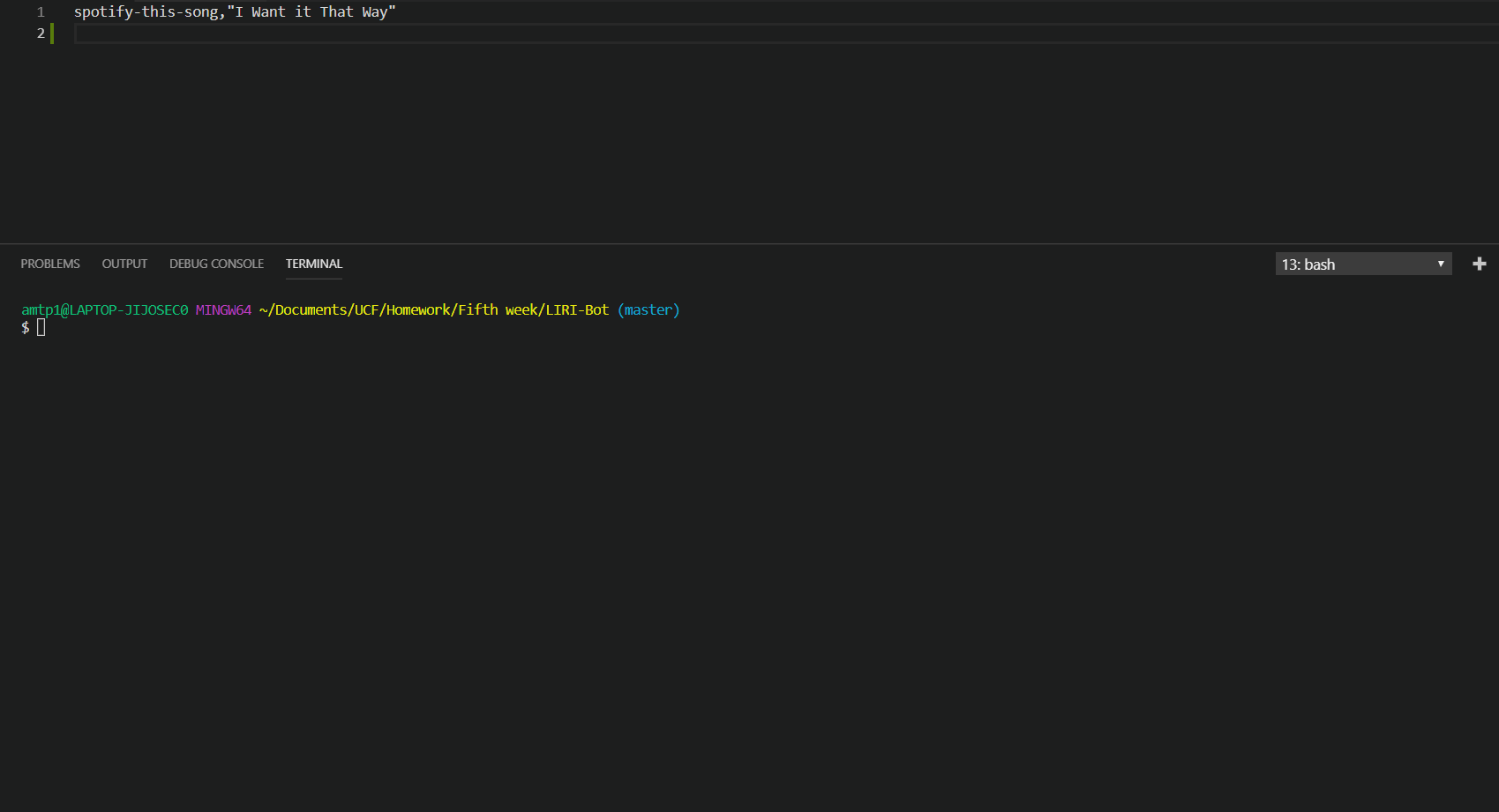 GitHub - abrahammtp/LIRI-Bot: LIRI is a Language Interpretation and Recognition Interface. LIRI ...