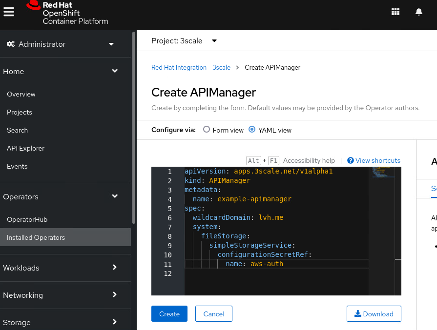 Unable to install 3scale with s3 deployment · Issue #706 · 3scale ...