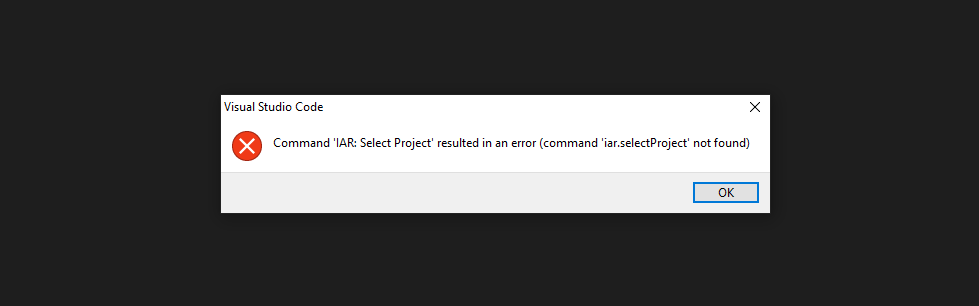 Extension not working on visual studio code · Issue #108 · iar-vsc/iar-vsc · GitHub