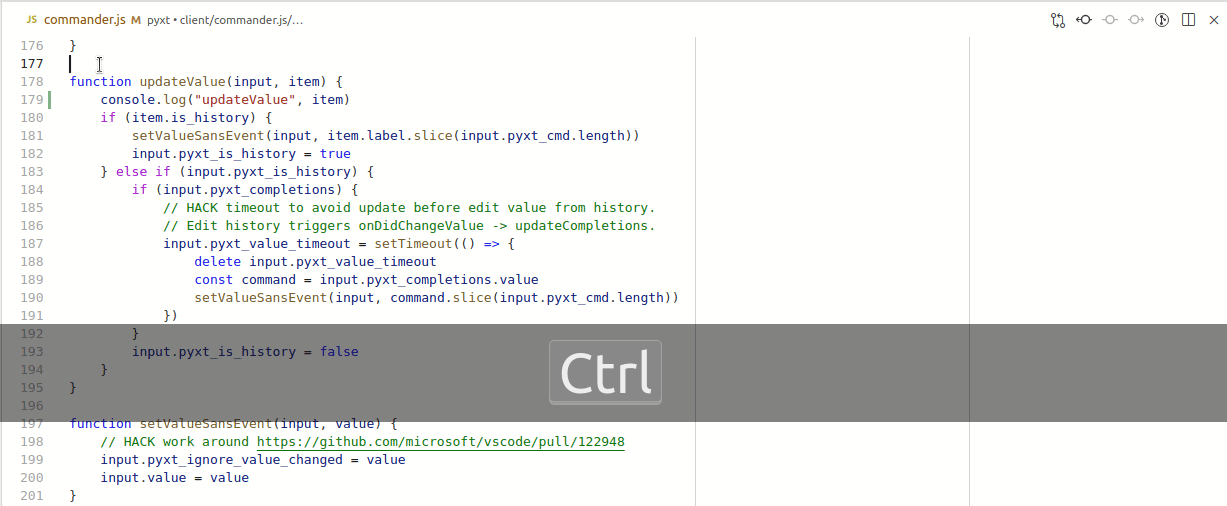 QuickPick active item is reset to first item on programmatically update value · Issue #142941 ...