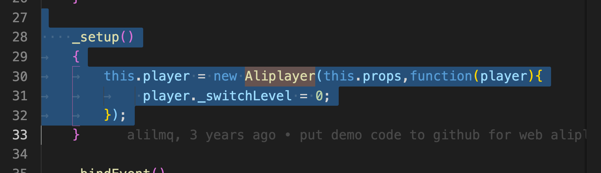 new Aliplayer 的实现在哪？ · Issue #202 · aliyunvideo/AliyunPlayer_Web · GitHub