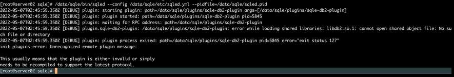 db2的plugin使用时，排错日志需要优化 · Issue #500 · actiontech/sqle · GitHub