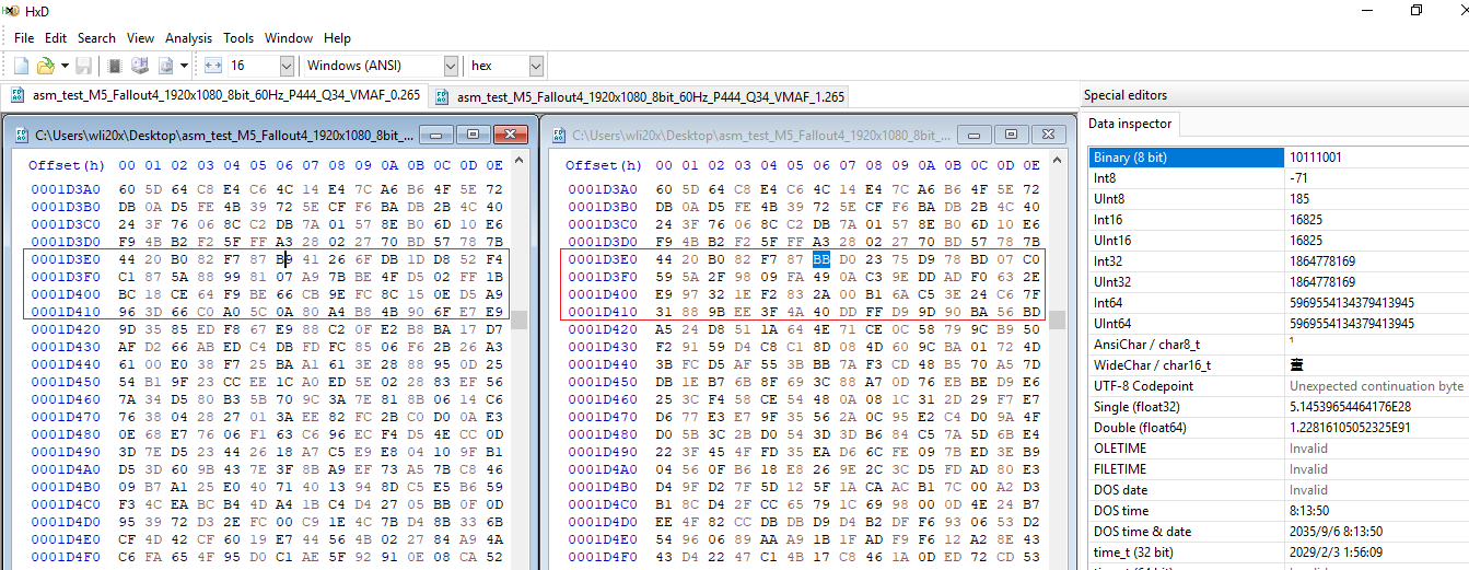 The encoded SVT-HEVC clips has difference between AsmType enabled and disabled · Issue #161 ...