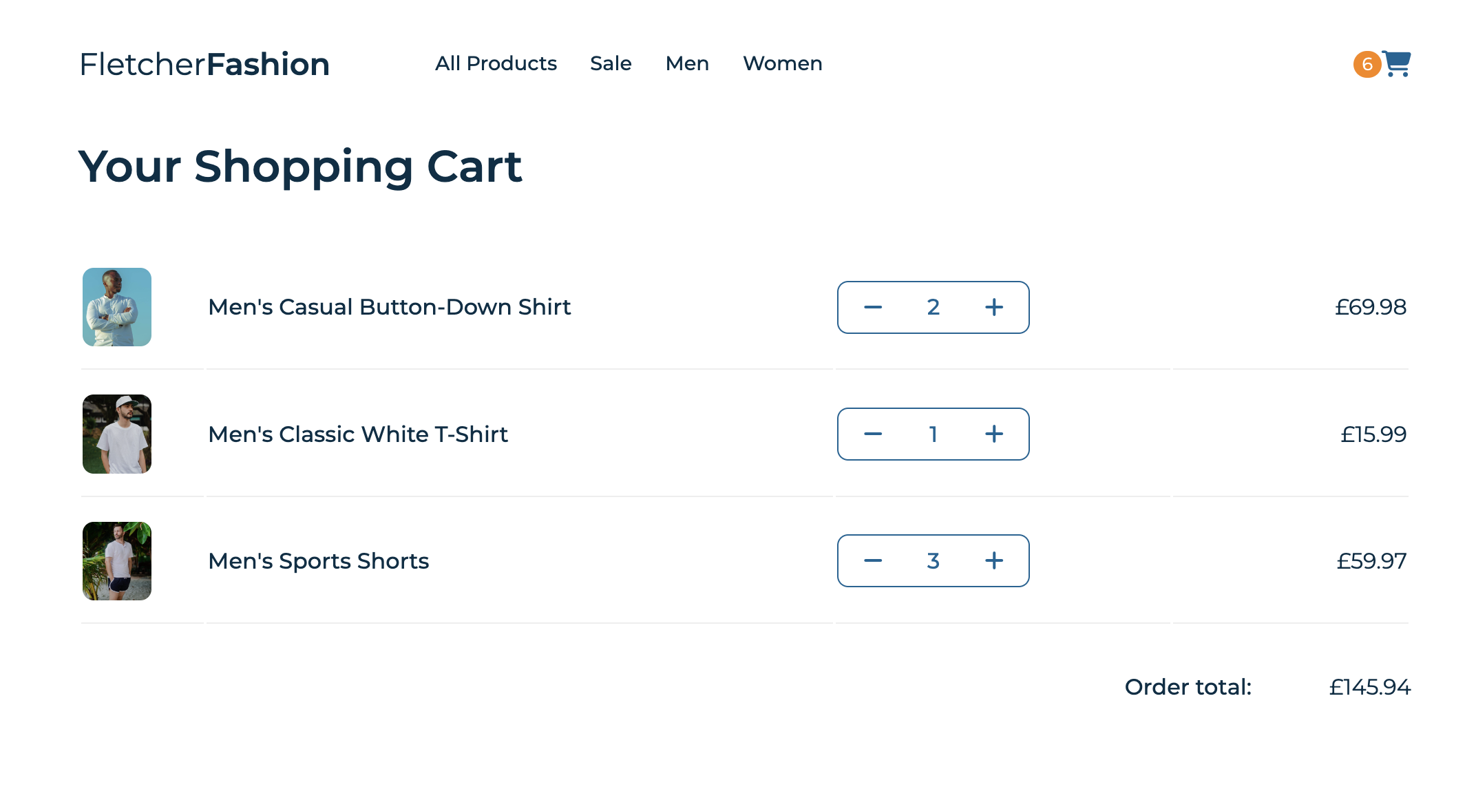 GitHub - tomfletch/fletcher-fashion: Example e-commerce website