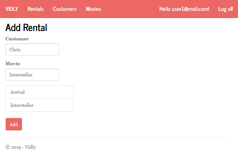 GitHub - zainzahid/vidly-aspnet-mvc: Video rental app can record rentals of available movies for ...