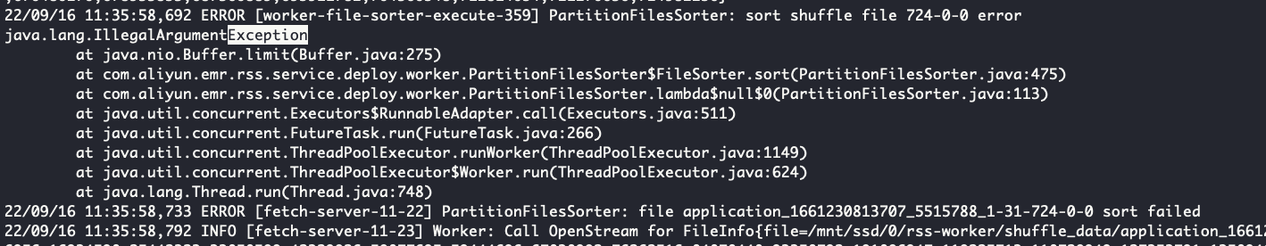 [BUG] PartitionFilesSorter sorting pendingBuffer not enough cause job failed · Issue #610 ...