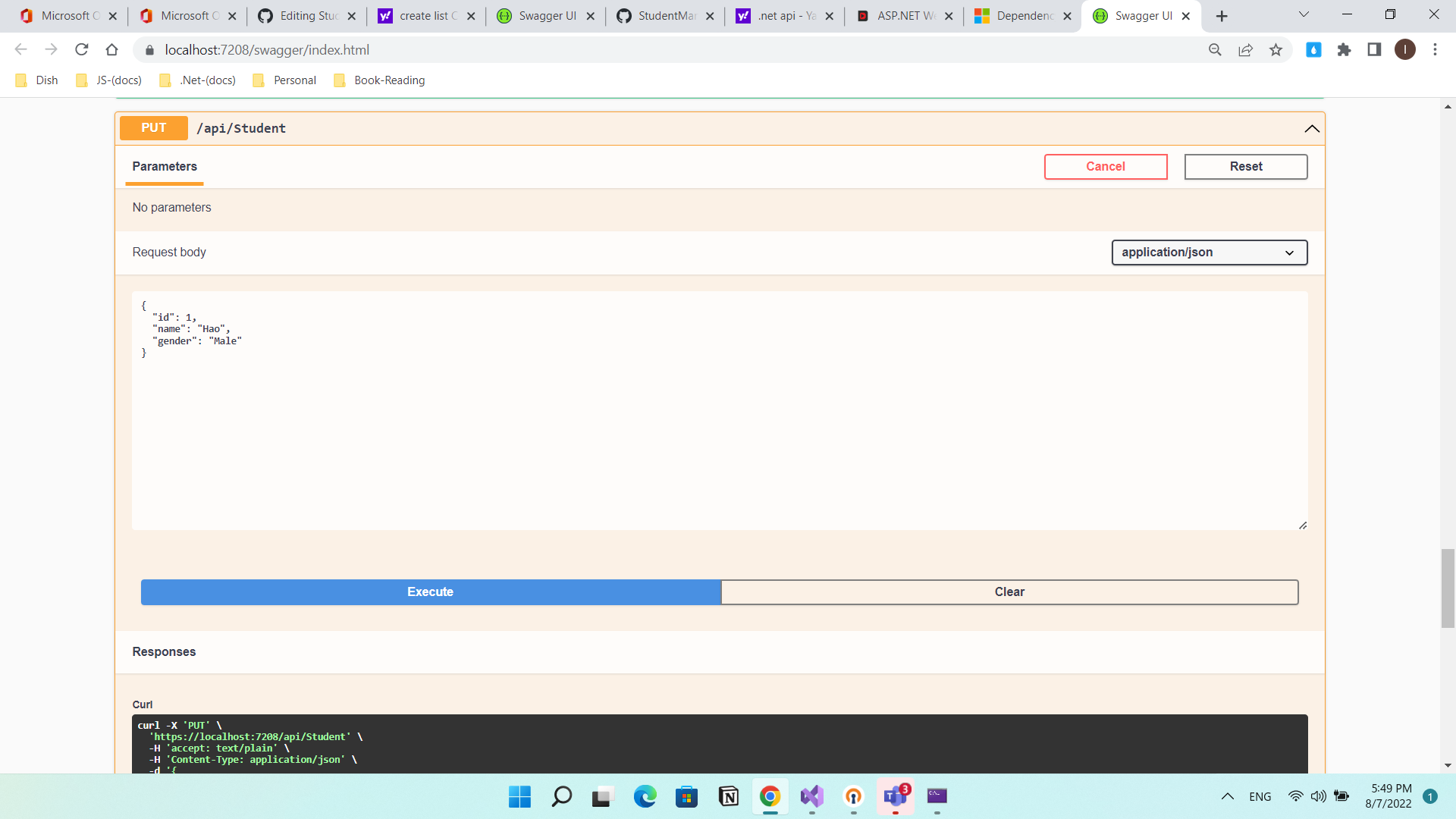 GitHub - hlong0425/StudentManagement: First Dotnet Project