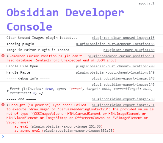 预览模式下运行命令后没有导出图片 · Issue #4 · zhouhua/obsidian-export-image · GitHub