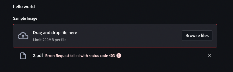 StreamlitFrontend does not work when trying to upload a file locally · Issue #14673 · Lightning ...