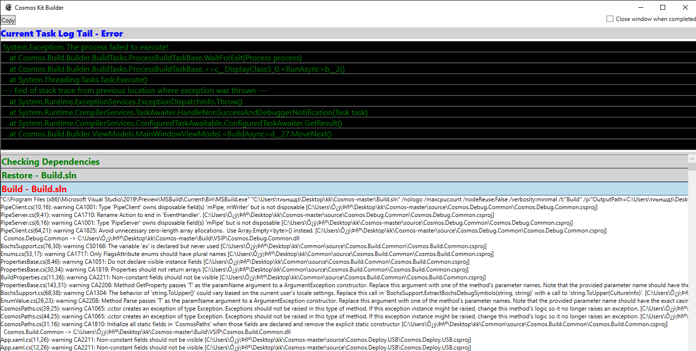 eror Visual Studio Workloads not found. · Issue #1106 · CosmosOS/Cosmos · GitHub