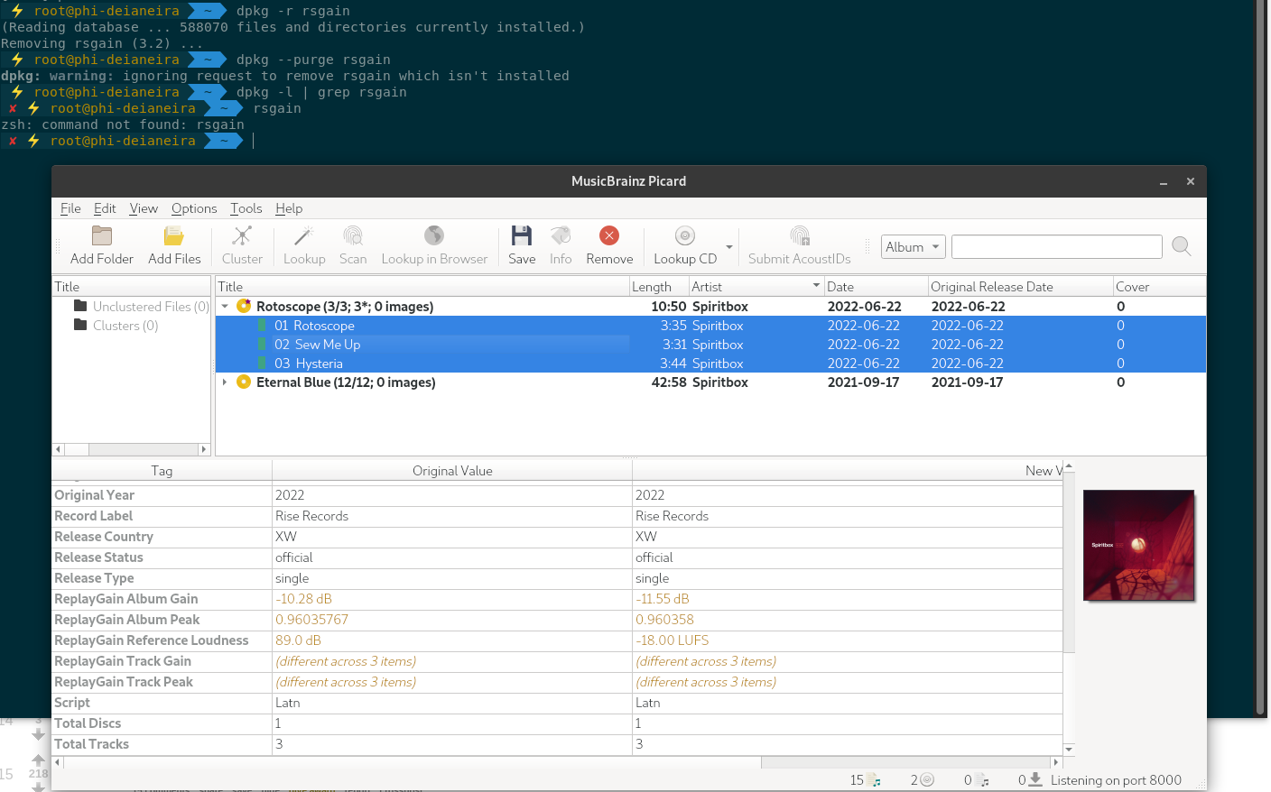 "Could not calculate ReplayGain" and "Failed to calculate ReplayGain for ' '" · Issue #53 ...