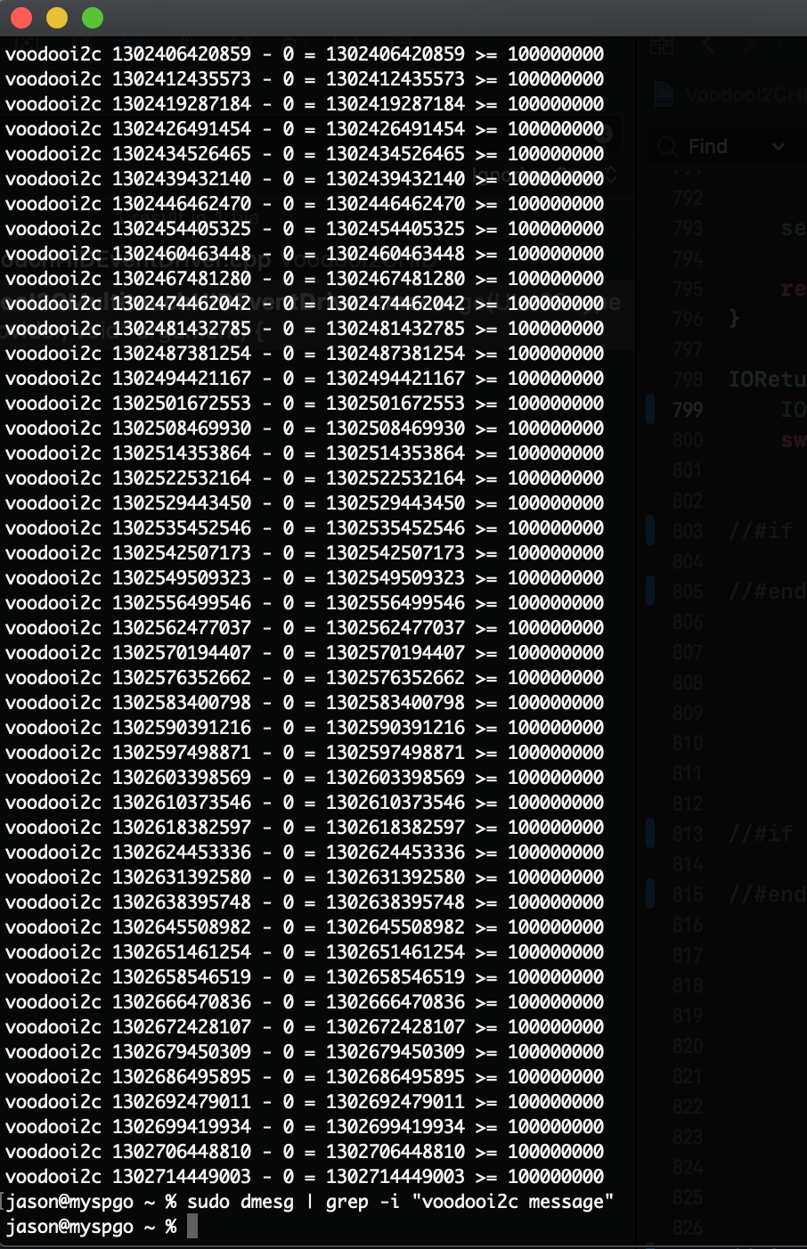 QuietTimeAfterTyping never working because VoodooI2CMultitouchHIDEventDriver::message never get ...