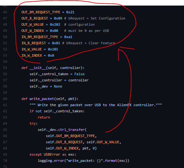 I could't make this work using python · Issue #42 · T-Troll/alienfx-tools · GitHub
