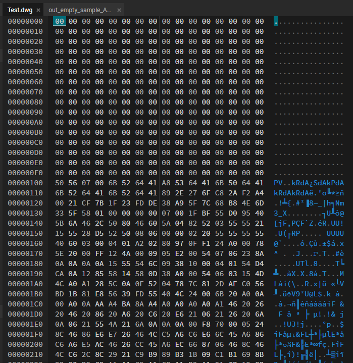Cannot read with AcadSharp dwg file created with AcadSharp · Issue #115 · DomCR/ACadSharp · GitHub