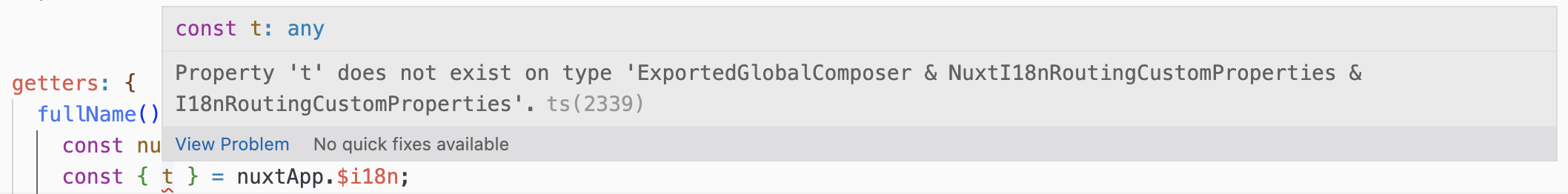 $i18n type: t / te functions missing · Issue #1778 · nuxt-modules/i18n · GitHub