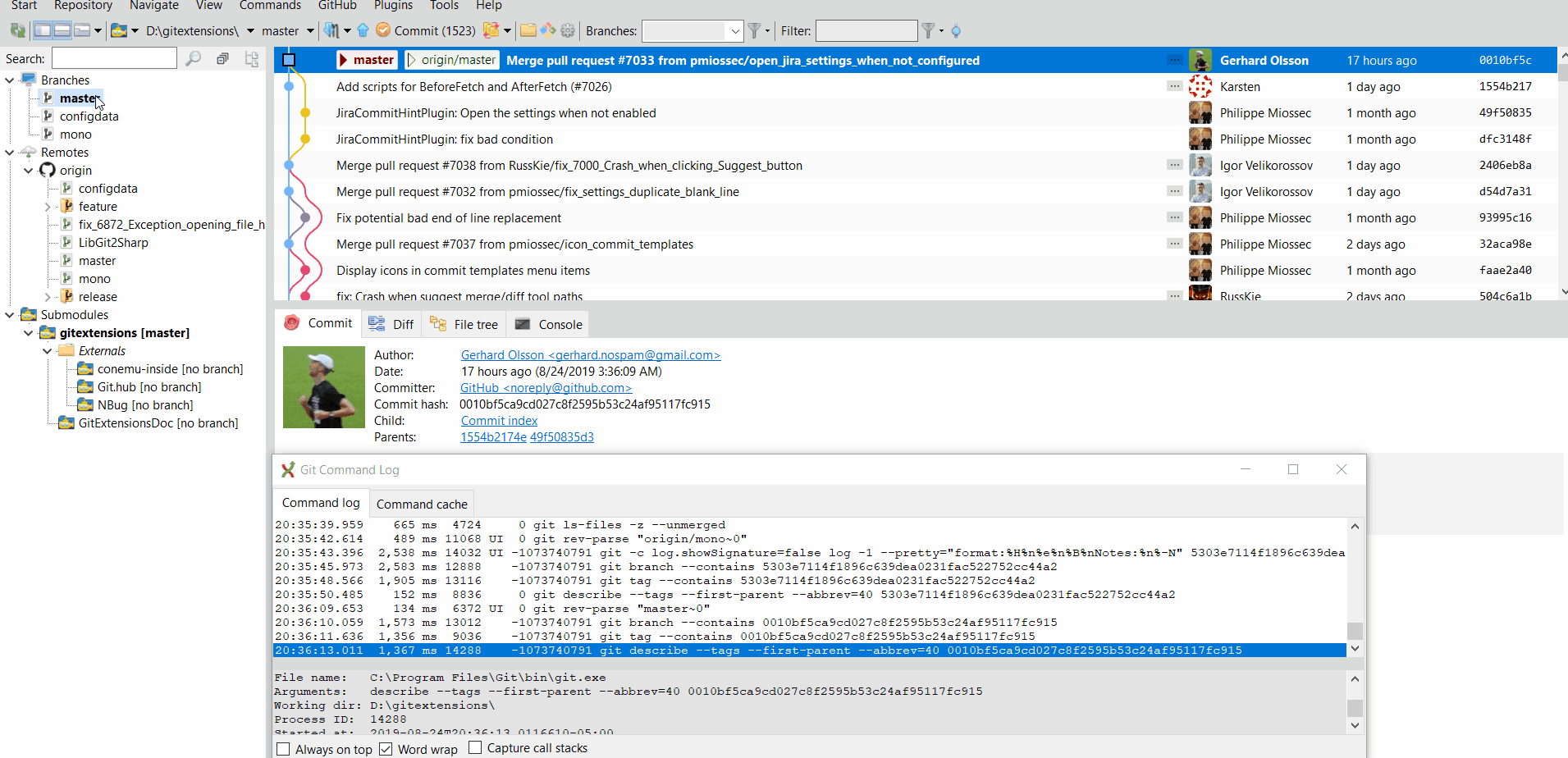No revision found pop up error · Issue #7035 · gitextensions/gitextensions · GitHub