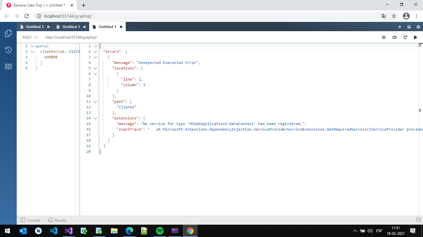 Error change AddDbContext to AddPooledDbContextFactory · Issue #3076 · ChilliCream/graphql ...