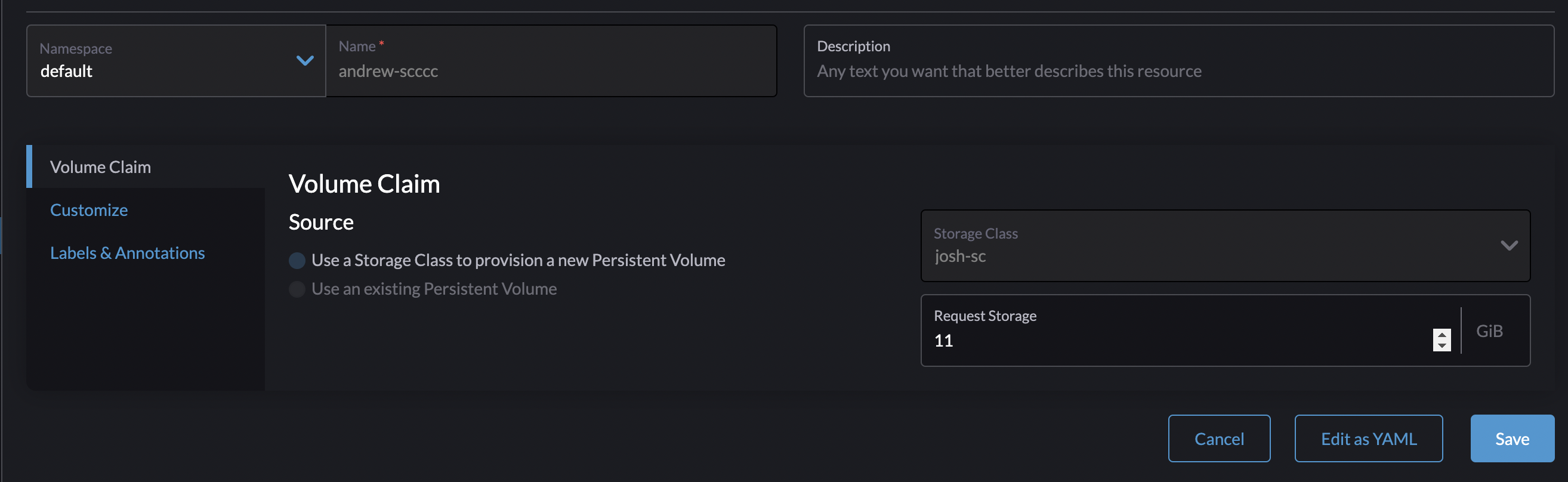 Enable Editing Of Pvcs · Issue 3115 · Rancherdashboard · Github