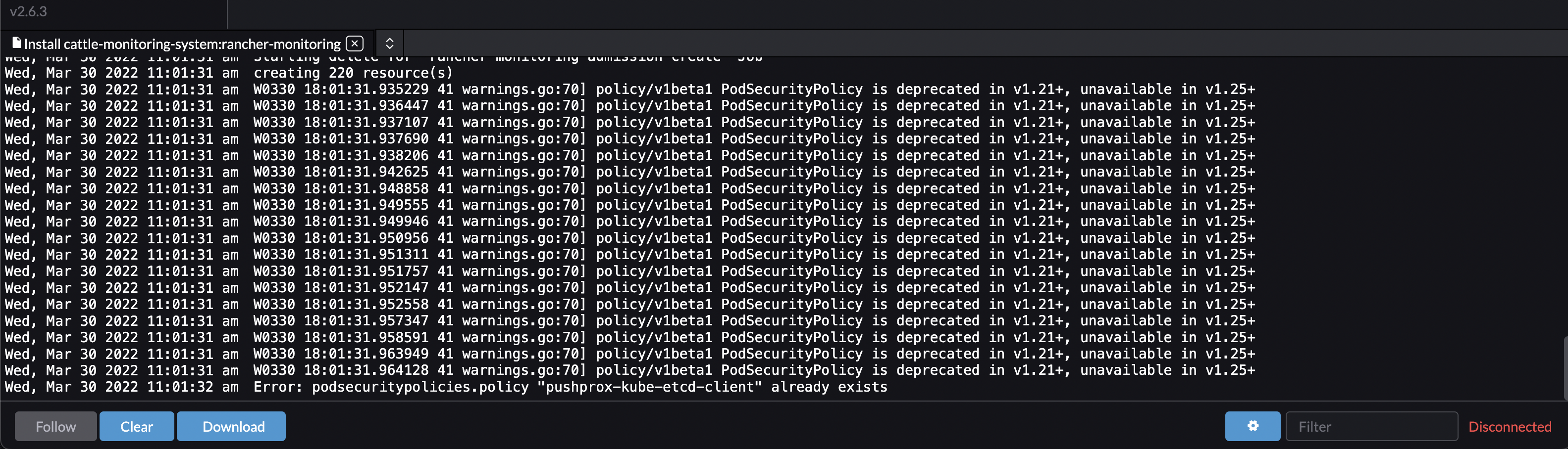 Monitoring Installation Fails On Rke2 Clusters · Issue 37122 · Rancherrancher · Github