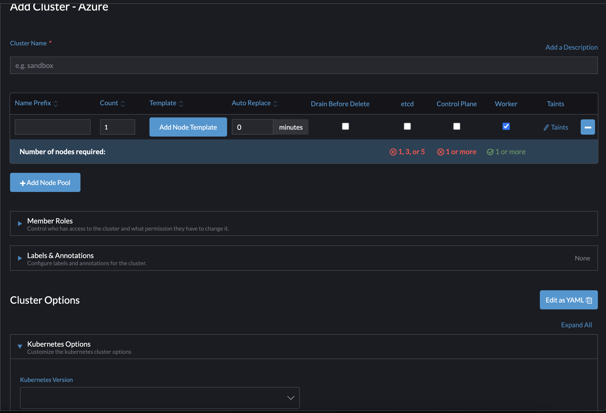 Unable to provision ANY rke1 downstream clusters in UI with `v2.6.3-patch3-rc1` · Issue #5573 ...
