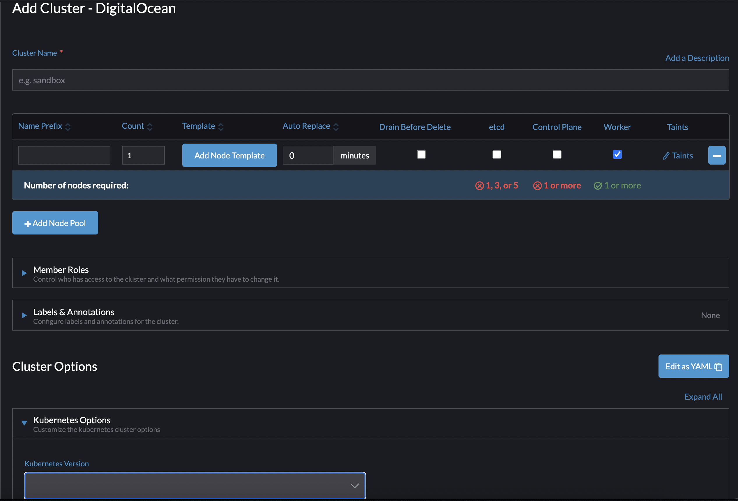 Unable to provision ANY rke1 downstream clusters in UI with `v2.6.3-patch3-rc1` · Issue #5573 ...