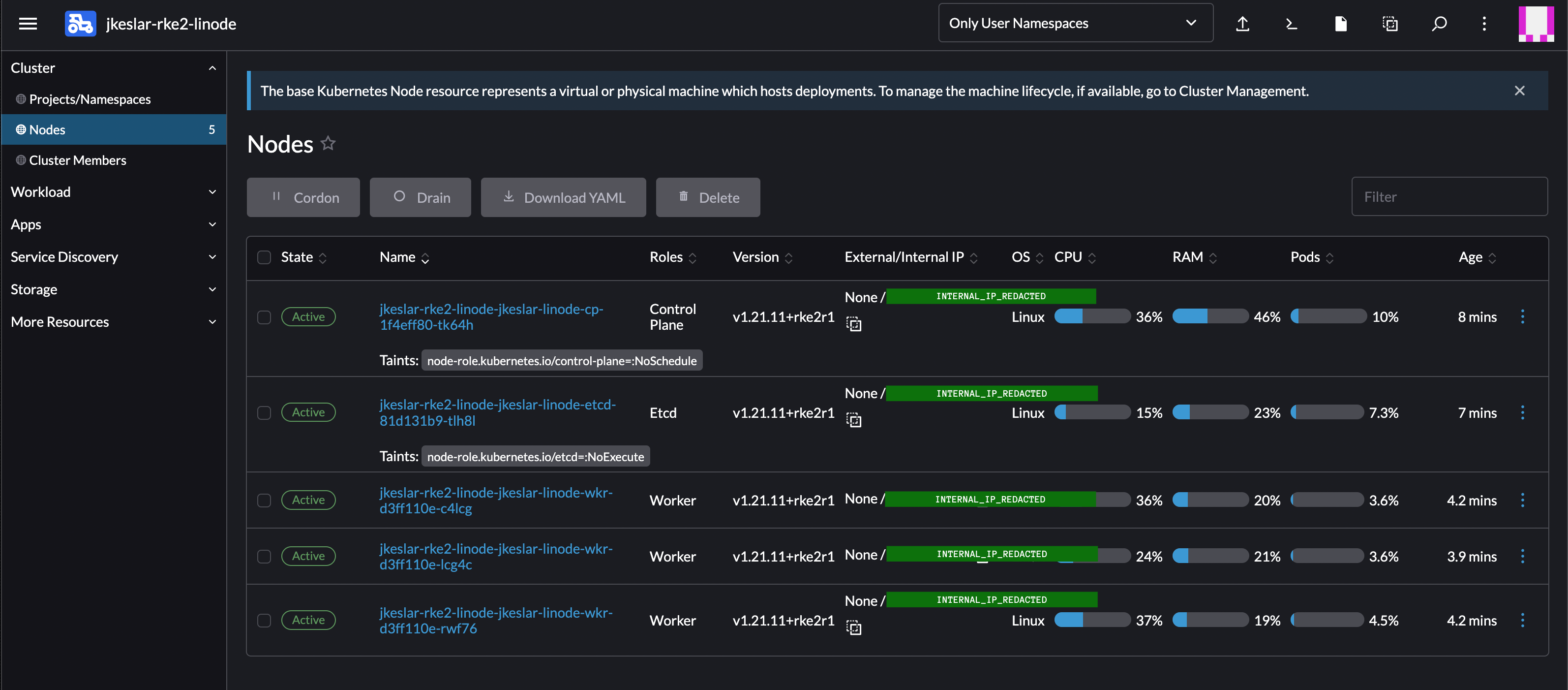 RKE2 Node's external IP is set as the internal IP · Issue #5603 · rancher/dashboard · GitHub