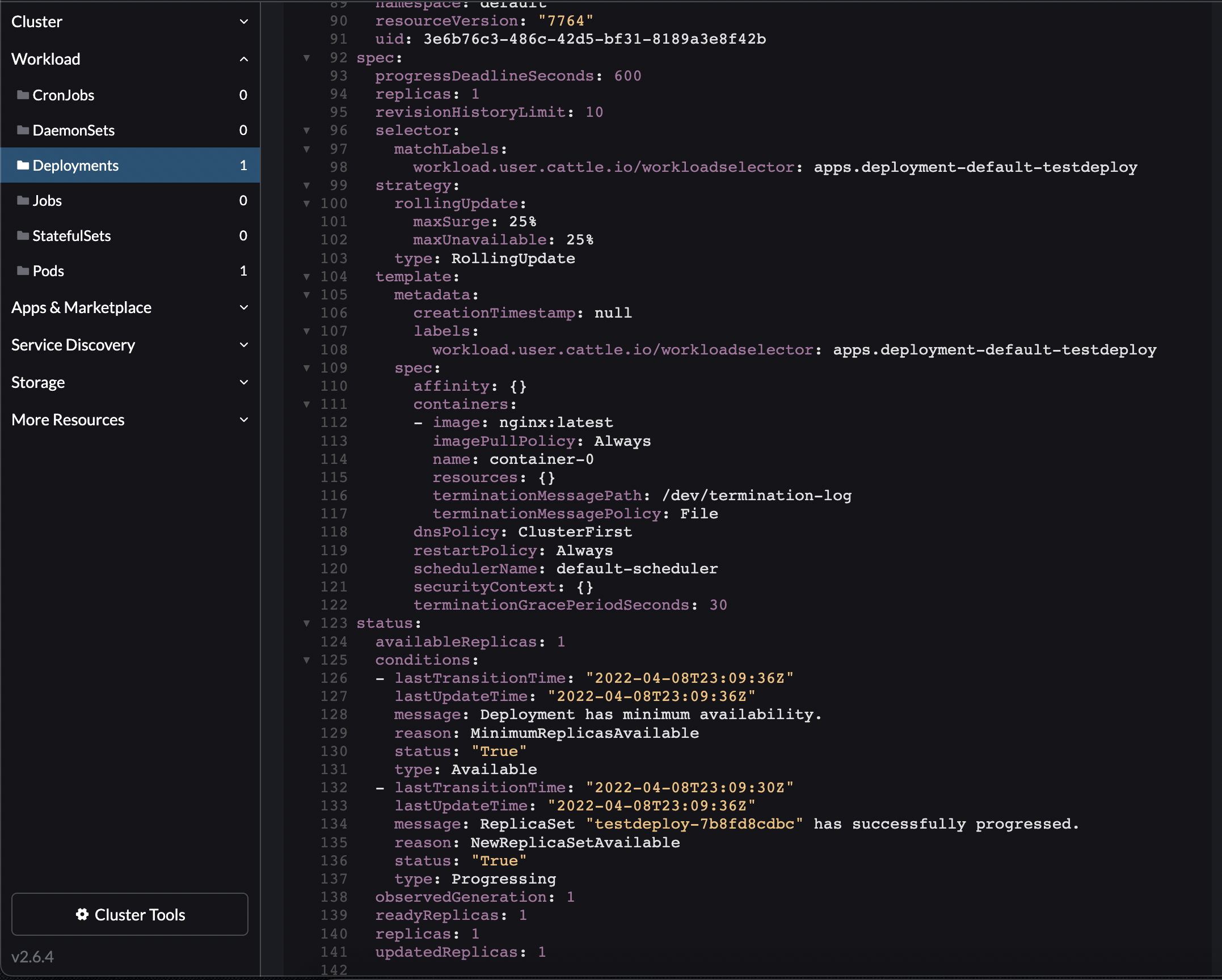 Edit as yaml for a resource is unusable · Issue #5483 · rancher ...