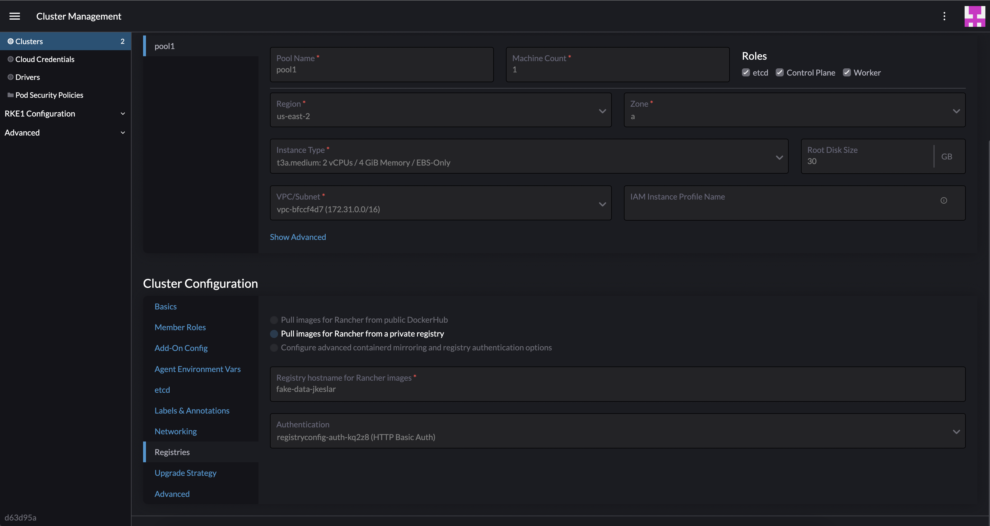 Registry Secret Is Not Disabled On The `view Config` Page · Issue 5130 · Rancherdashboard · Github 