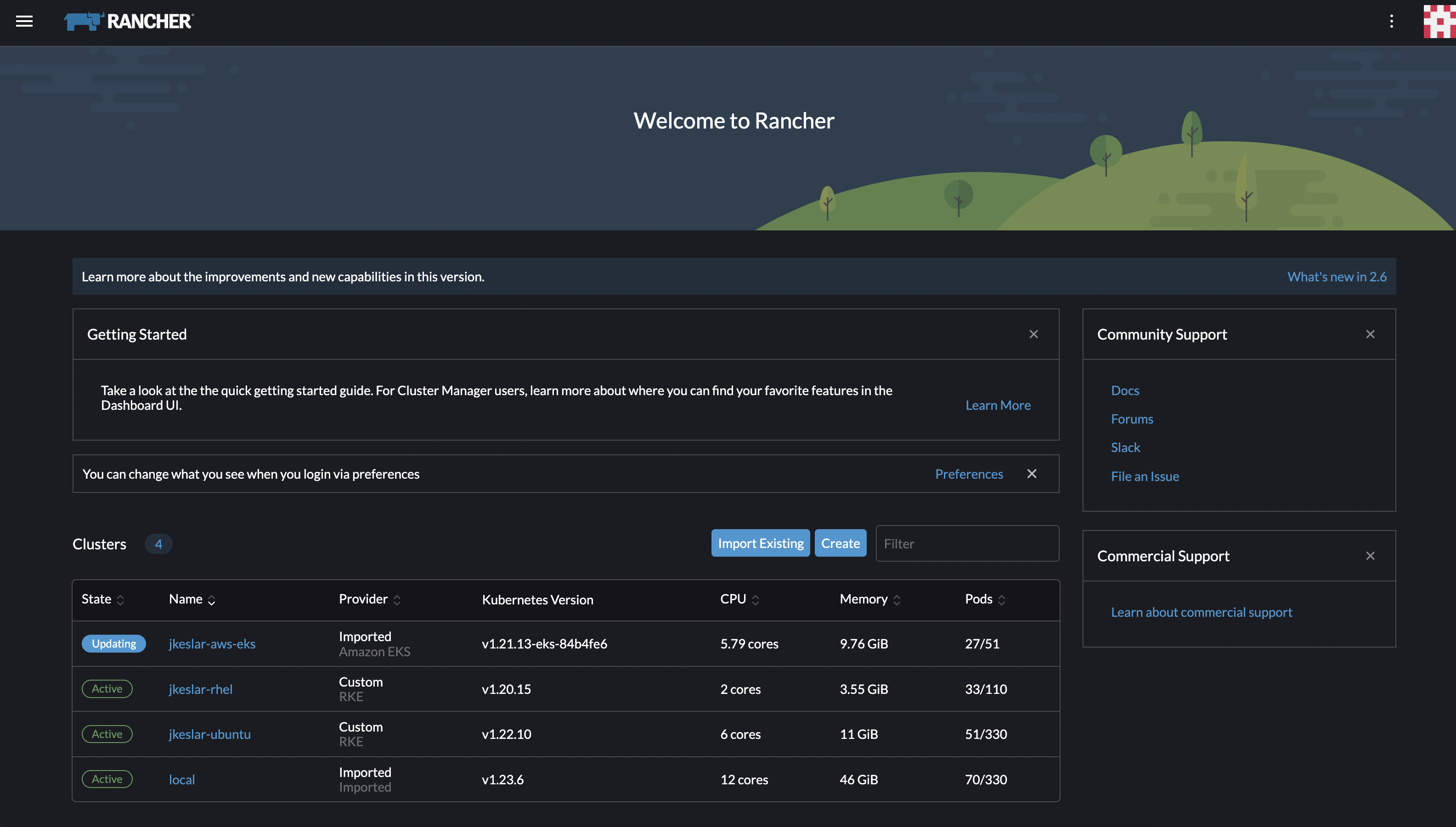 Unexpected behavior in downstream EKS cluster following rancher server upgrade to v2.6.7-rc3 ...