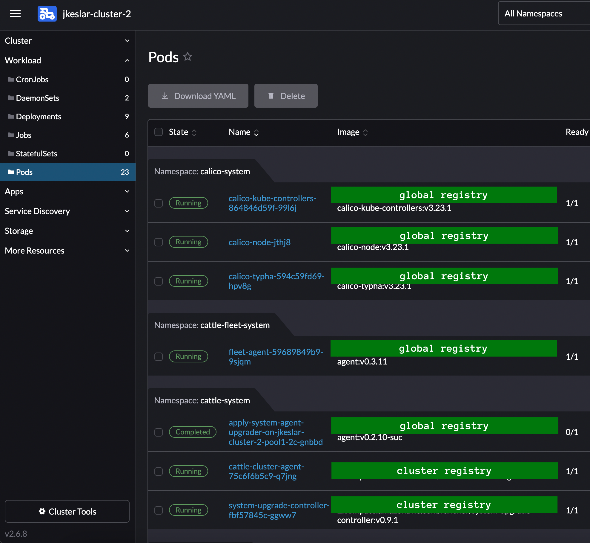 [BUG] RKE2 System Images Are Not Pulled From Cluster Level Registry · Issue #38890 · rancher ...