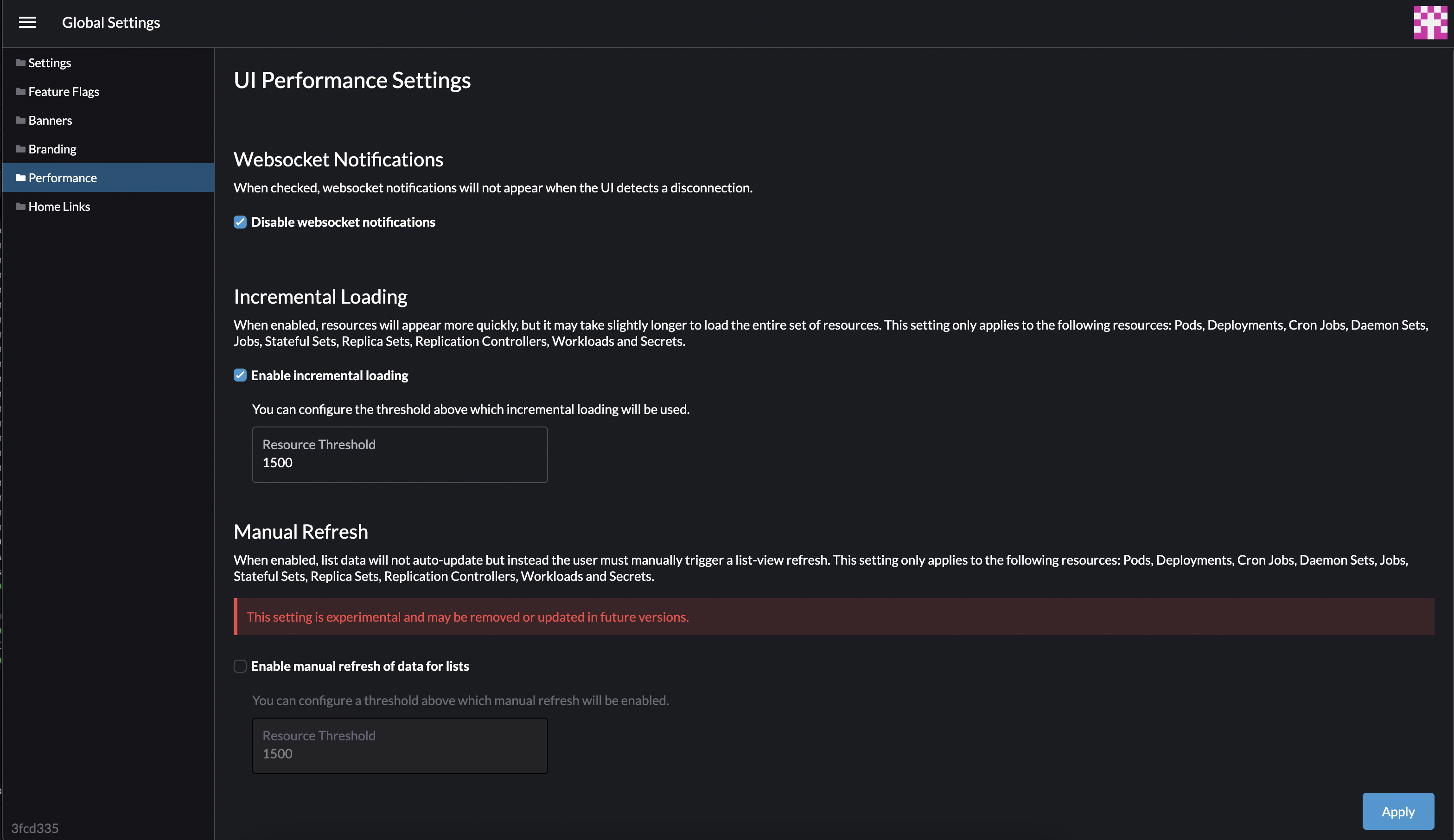 Disable growl on socket disconnect by default · Issue #6960 · rancher/dashboard · GitHub