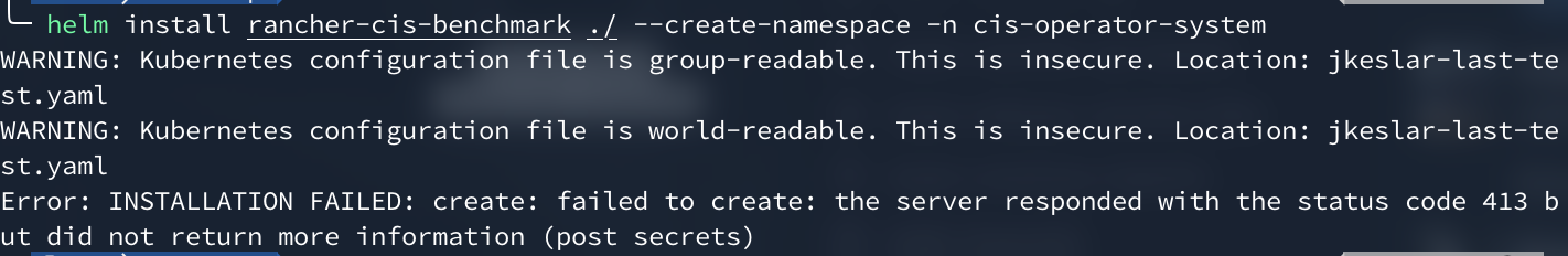 [BUG] Downstream RKE1 clusters' fail to install charts · Issue #7233 · rancher/dashboard · GitHub