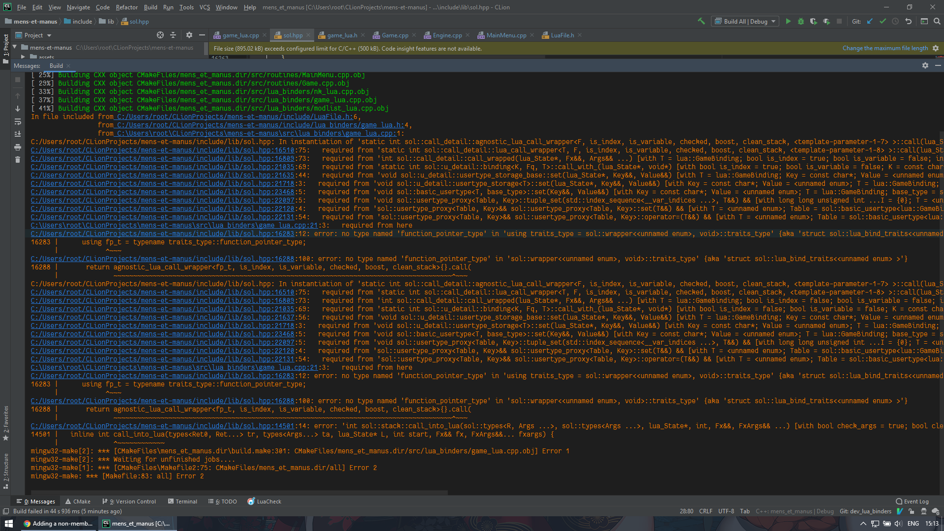 Adding A Non Member Const Rvalue To Usertype · Issue 961 · Thephdsol2