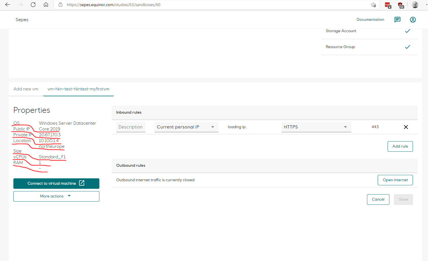 fix(vm): properties display incorrectly · Issue #1622 · equinor/sepes-web · GitHub