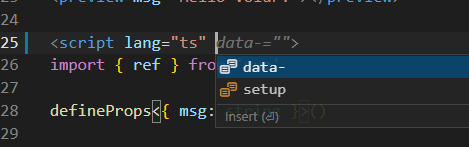 Emmet suggestions are showed inside tags (including top level) · Issue #1039 · vuejs/language ...