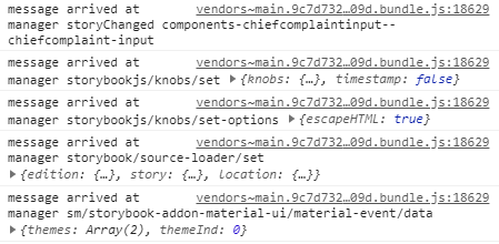 Something are being displayed on the console · Issue #9758 · storybookjs/storybook · GitHub