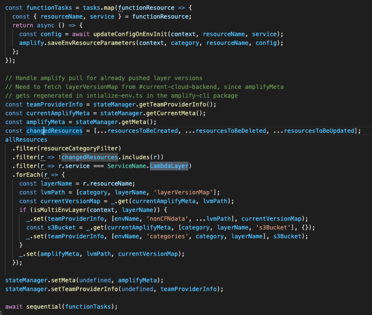 Fresh Clone Of Project Followed By `amplify Init Andand Amplify Status` Marks Existing Lambda Layers