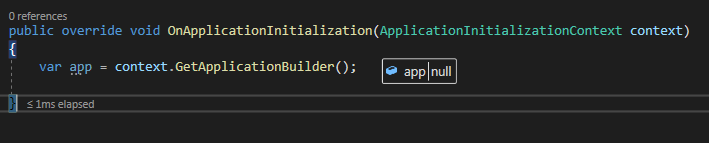 Console Application Onapplicationinitialization Error · Issue 4102 · Abpframeworkabp · Github