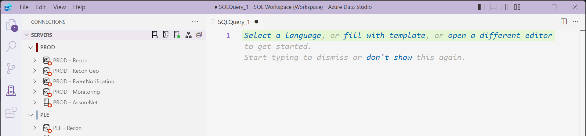 VSCode default new window doesn't fit in ADS · Issue #24085 · microsoft/azuredatastudio · GitHub