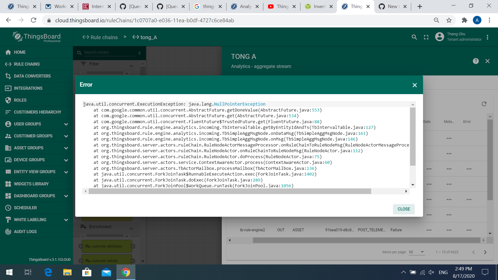 [Bug] Aggregation stream error · Issue #3325 · thingsboard/thingsboard · GitHub