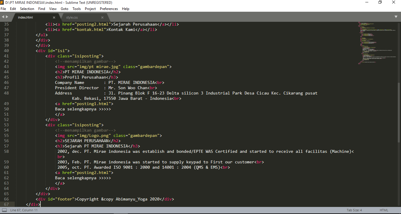 GitHub - Abimanyuyoga/UTS-Matkul-Teknologi-Web: UTS Matkul Teknologi Web / Nama : Abimanyu Yoga ...