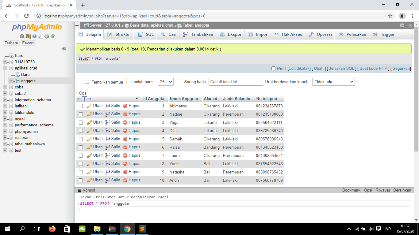 GitHub - Abimanyuyoga/UAS-Matkul-Teknologi-Web: Nama : Abimanyu Yoga Dito Pratama / Nim ...