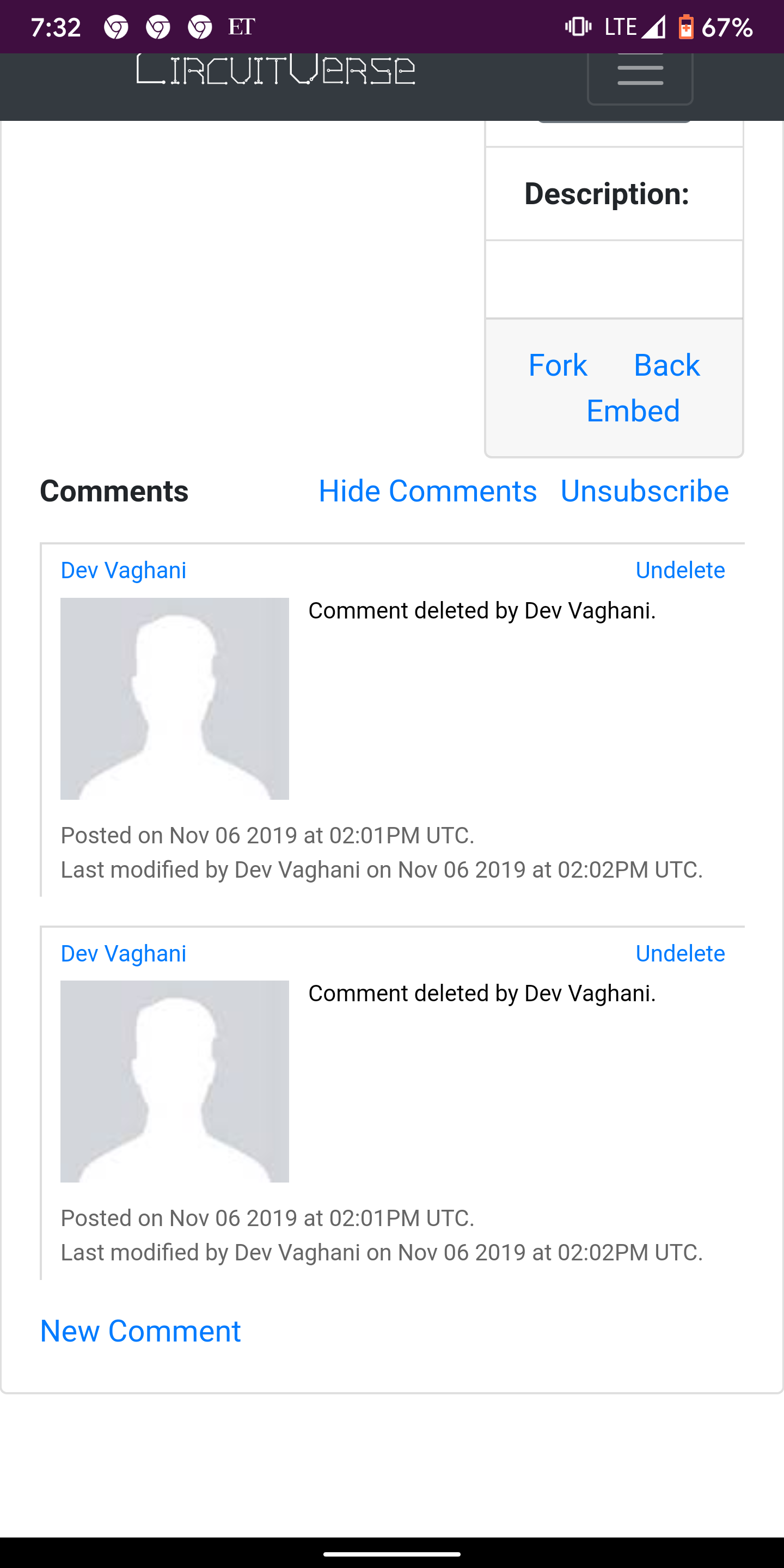 Delete comments · Issue #547 · CircuitVerse/CircuitVerse · GitHub