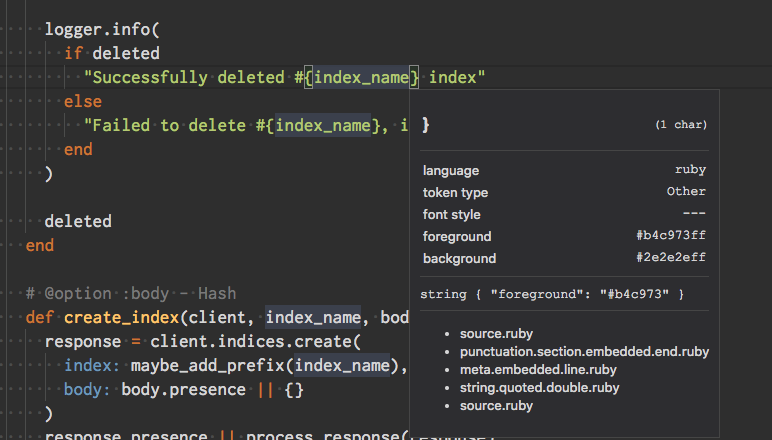Ruby Interpolation string does not highlight variable · Issue #6 · marvinhagemeister/vscode ...