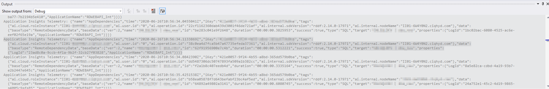 DependencyTrackingTelemetryModule not capturing SQL Commands in ...